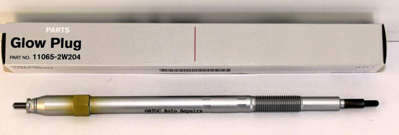 GENUINE NISSAN Glow Plug to fit Nissan GU patrol ZD30TI ( not CRD ...