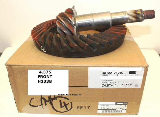 GENUINE NISSAN Crown wheel and Pinion 4.11 Ratio to fit GQ, GU Patrol ...