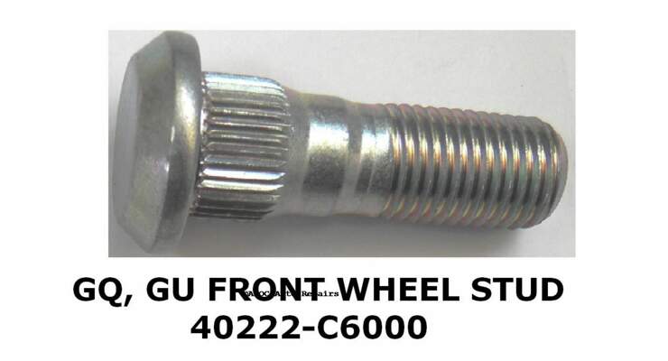 OEM GENUINE Wheel stud to fit Toyota Landcruiser models with 5 wheel ...