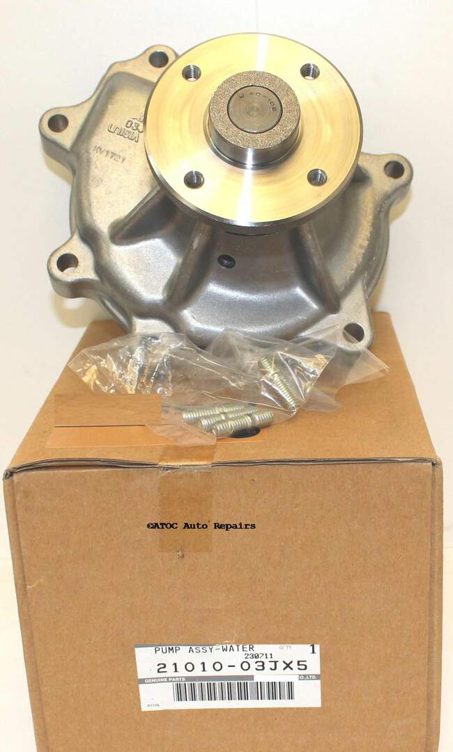 GENUINE NISSAN water pump to fit GQ Patrol TB42S TB42E | ATOC Auto ...