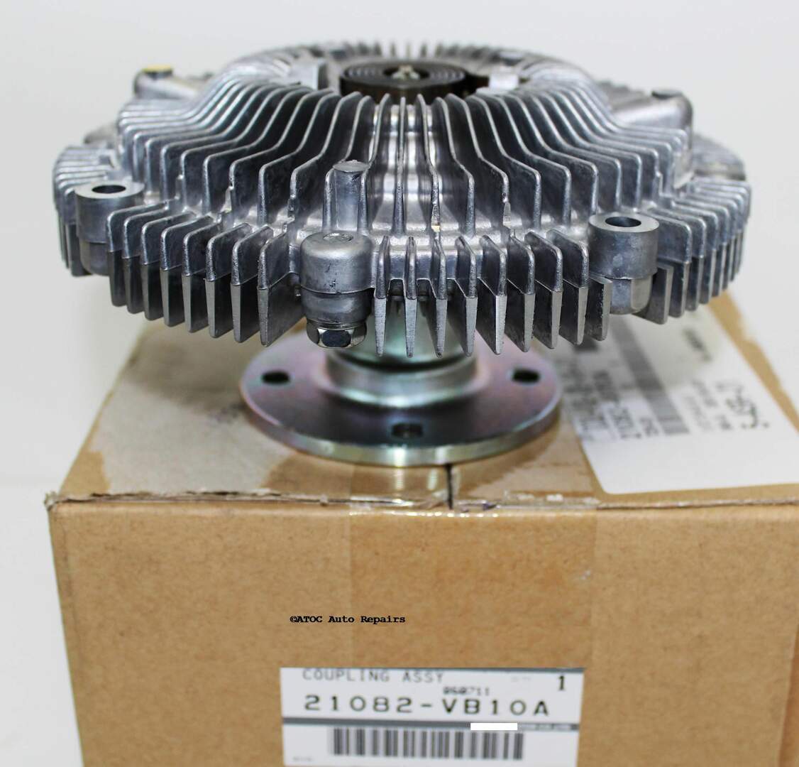 GENUINE NISSAN Viscous Fan coupling / hub to fit GU Patrol RD28TI ...