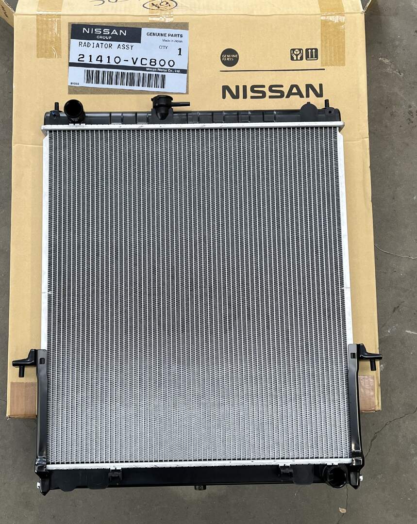 Genuine Nissan Radiator to fit GU Patrol with TB48 Petrol engine ...