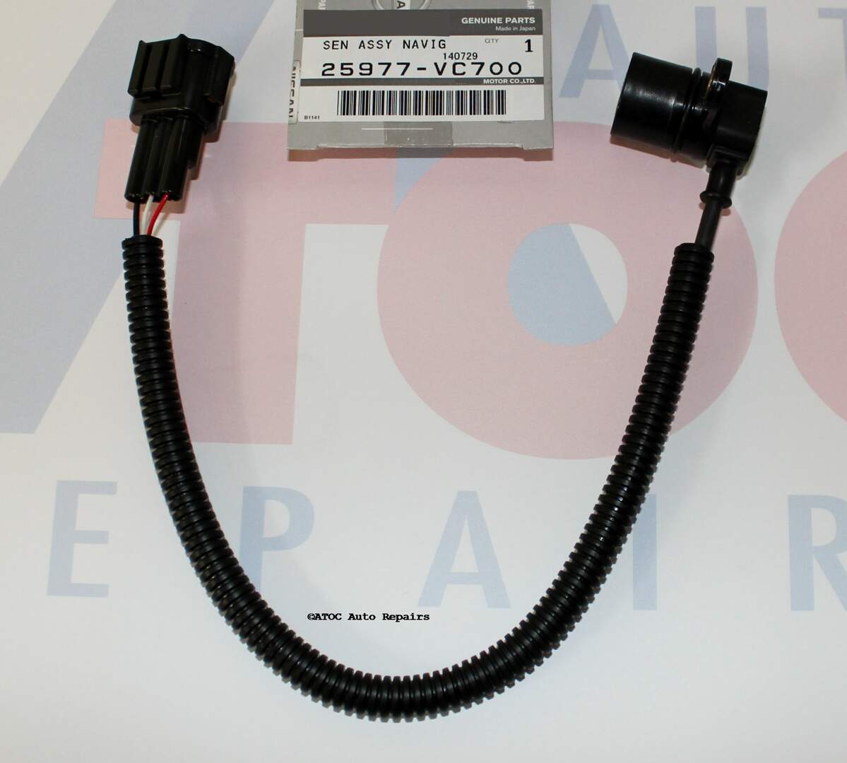 GENUINE NISSAN camshaft postion & taco sensor to fit Nissan GU TD42TI ...
