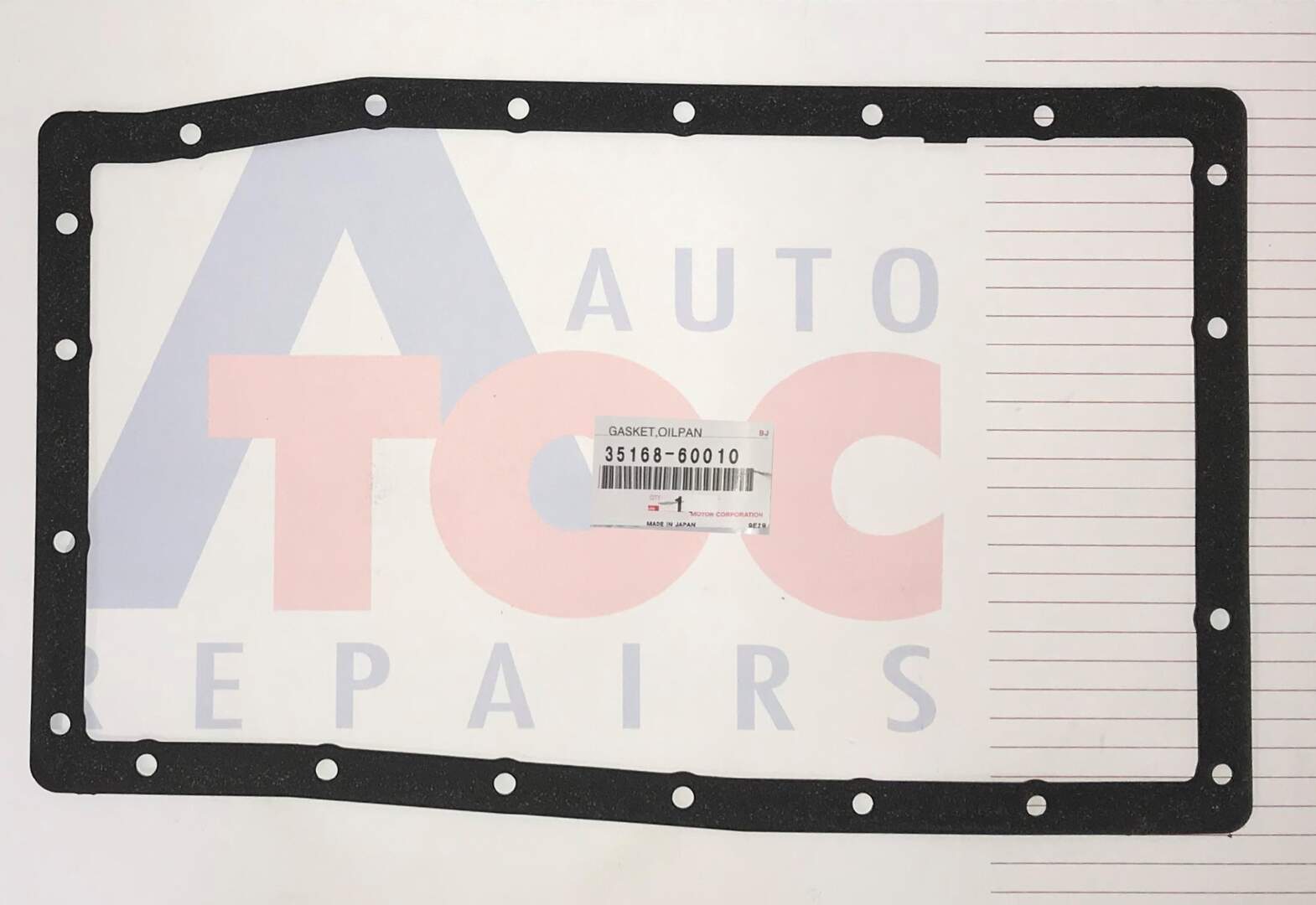 OEM Genuine Auto trans PAN GASKET to fit Toyota Landcruiser HDJ100 5 ...