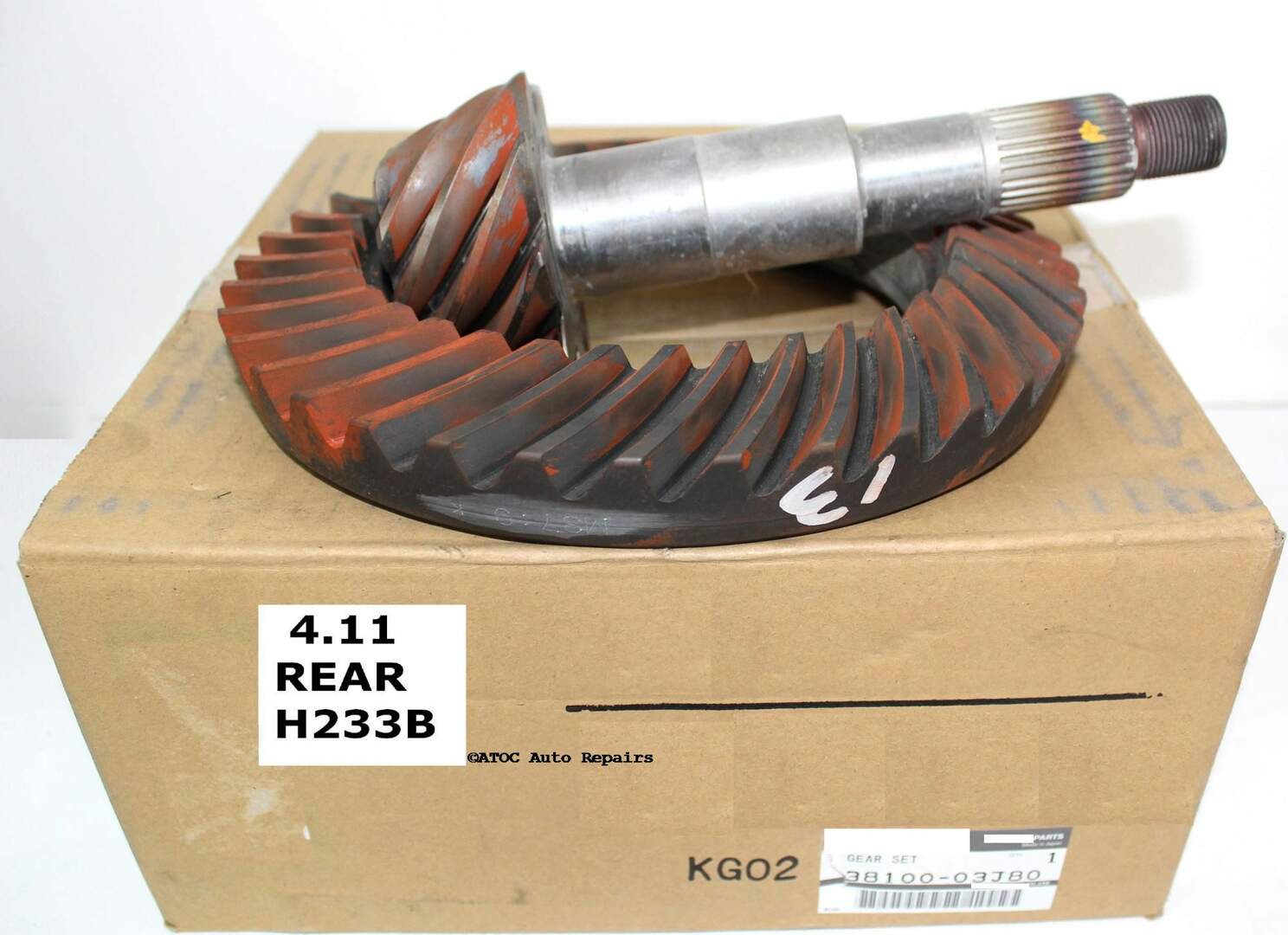 GENUINE NISSAN Crown wheel and Pinion 4.11 Ratio to fitGQ, GU Patrol ...