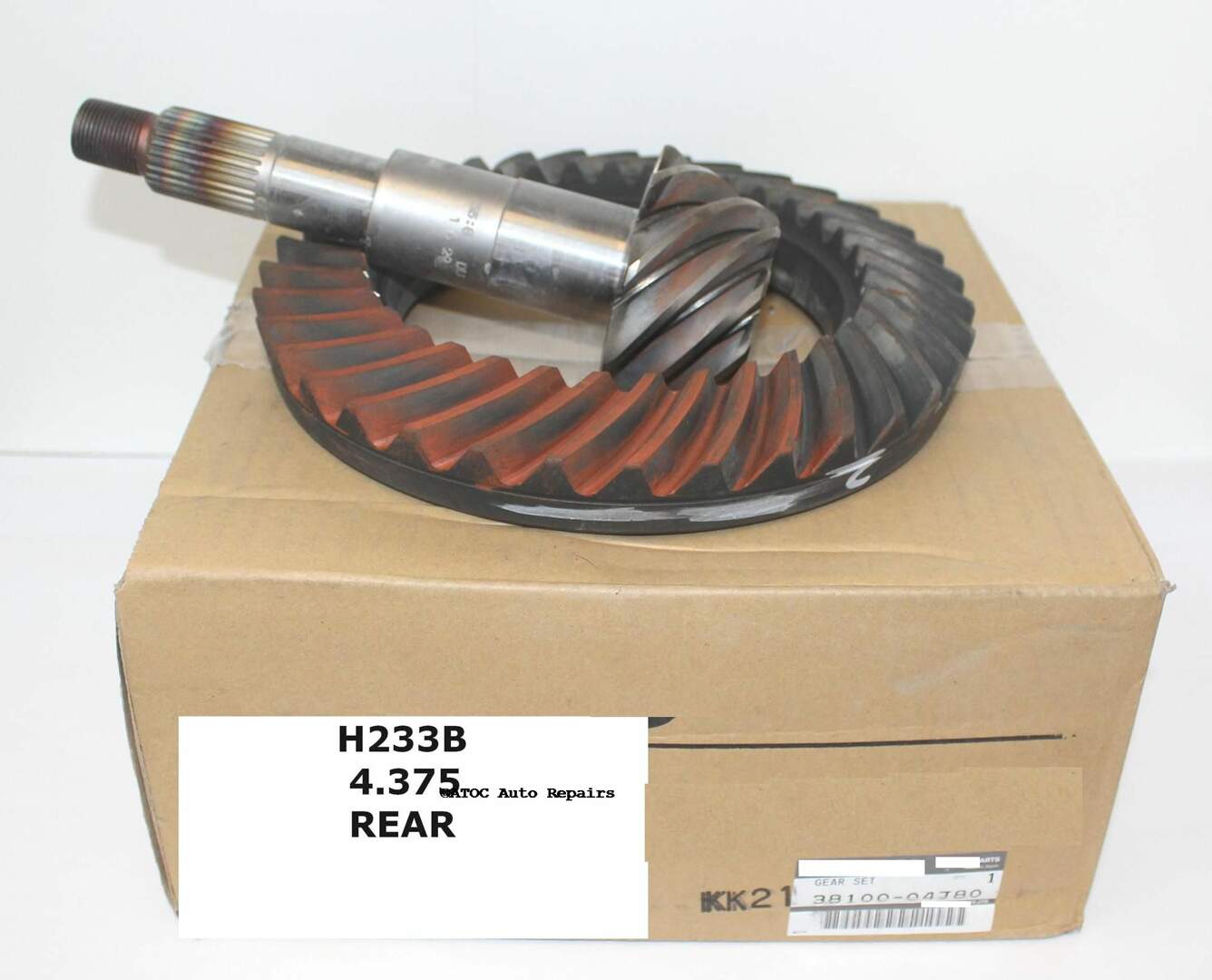 GENUINE NISSAN Crown wheel and Pinion 4.375 Ratio to fit GQ, GU Patrol ...