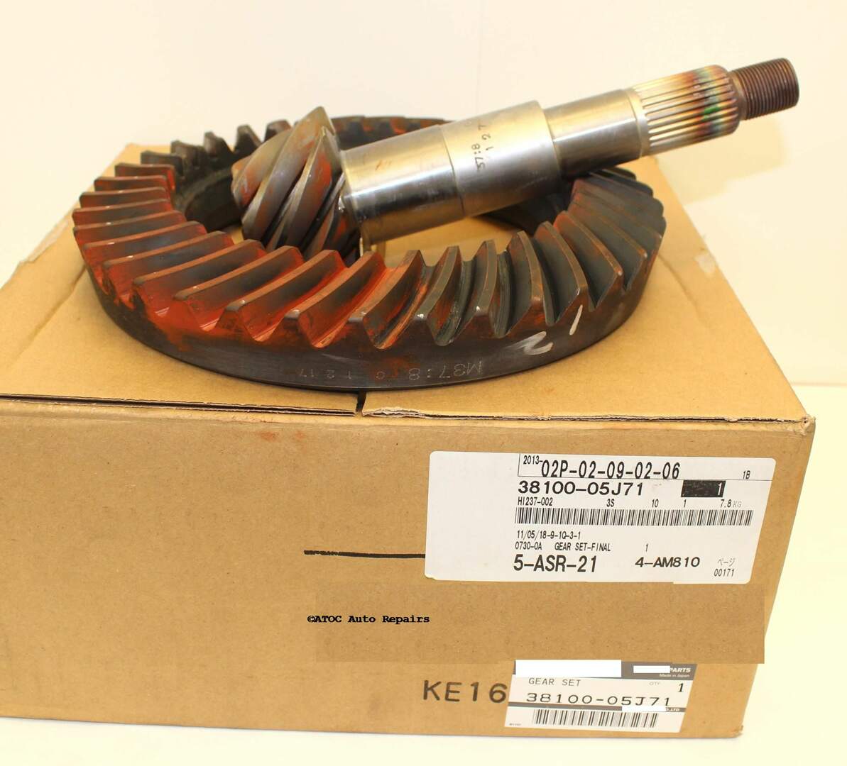 GENUINE NISSAN Crown wheel and Pinion 4.625 Ratio to fit GQ, GU Patrol ...
