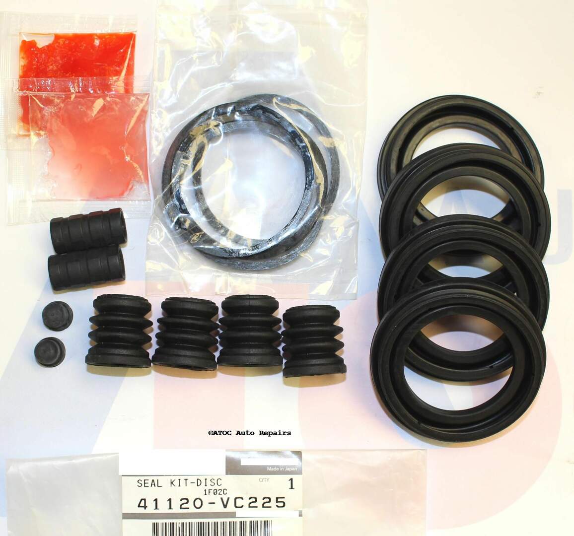 GENUINE NISSAN FRONT Brake caliper reseal KIT to fit GU TB48. | ATOC ...