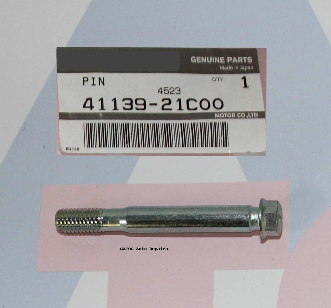 GENUINE NISSAN GQ Patrol REAR UPPER Brake caliper guide pin BOLT | ATOC ...