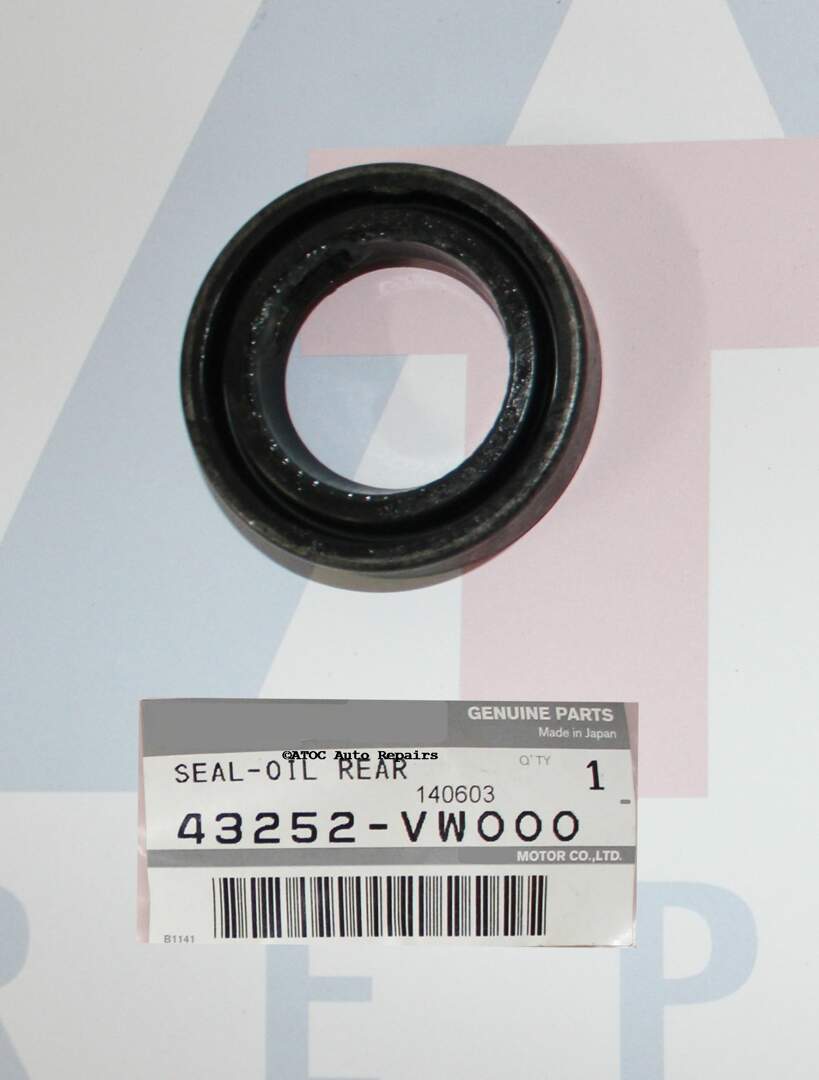 GENUINE NISSAN REAR Axle seal to fit Nissan D22 Navara | ATOC Auto ...