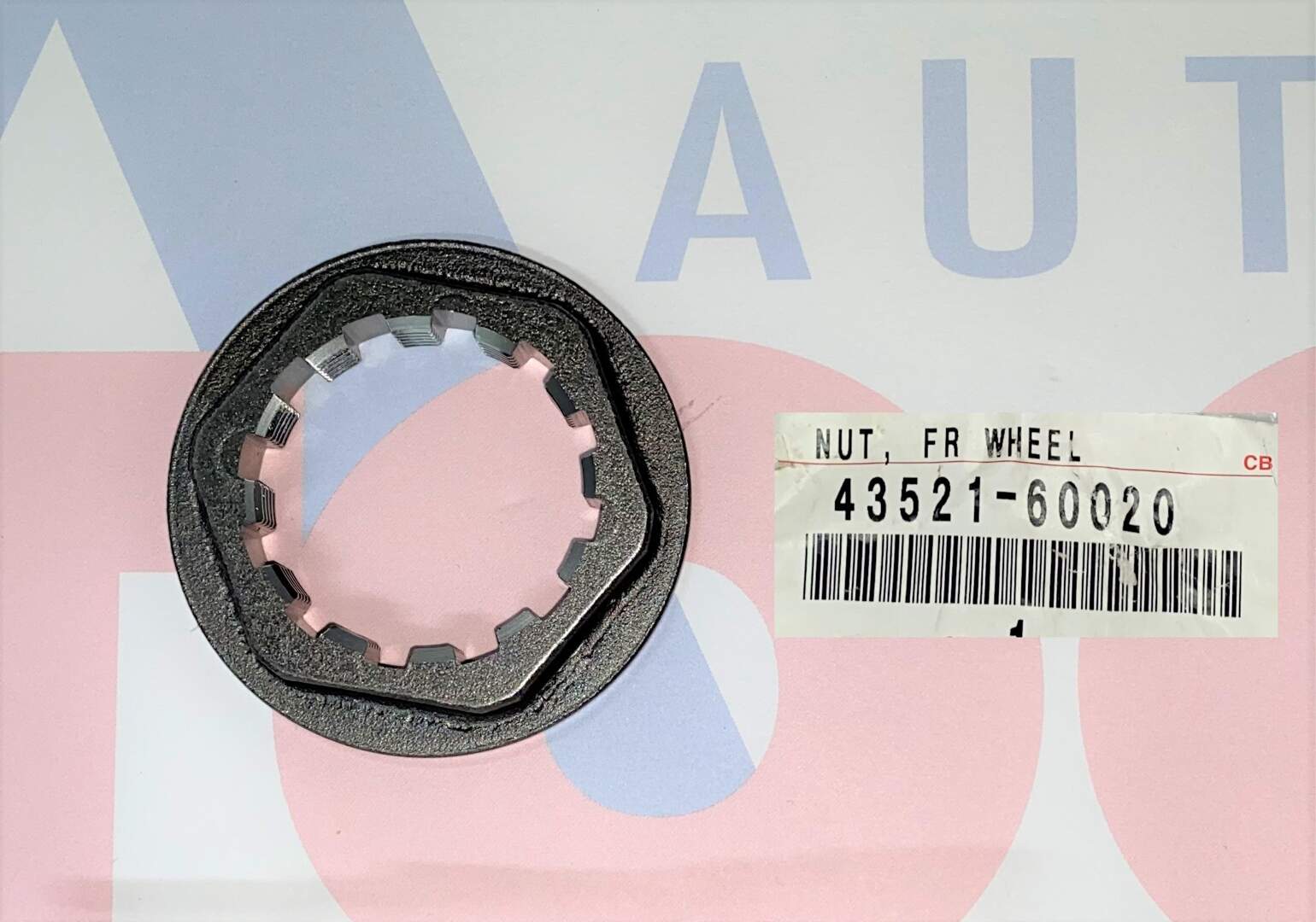 OEM Genuine FRONT wheel bearing adjuster nut for 70 series models that ...