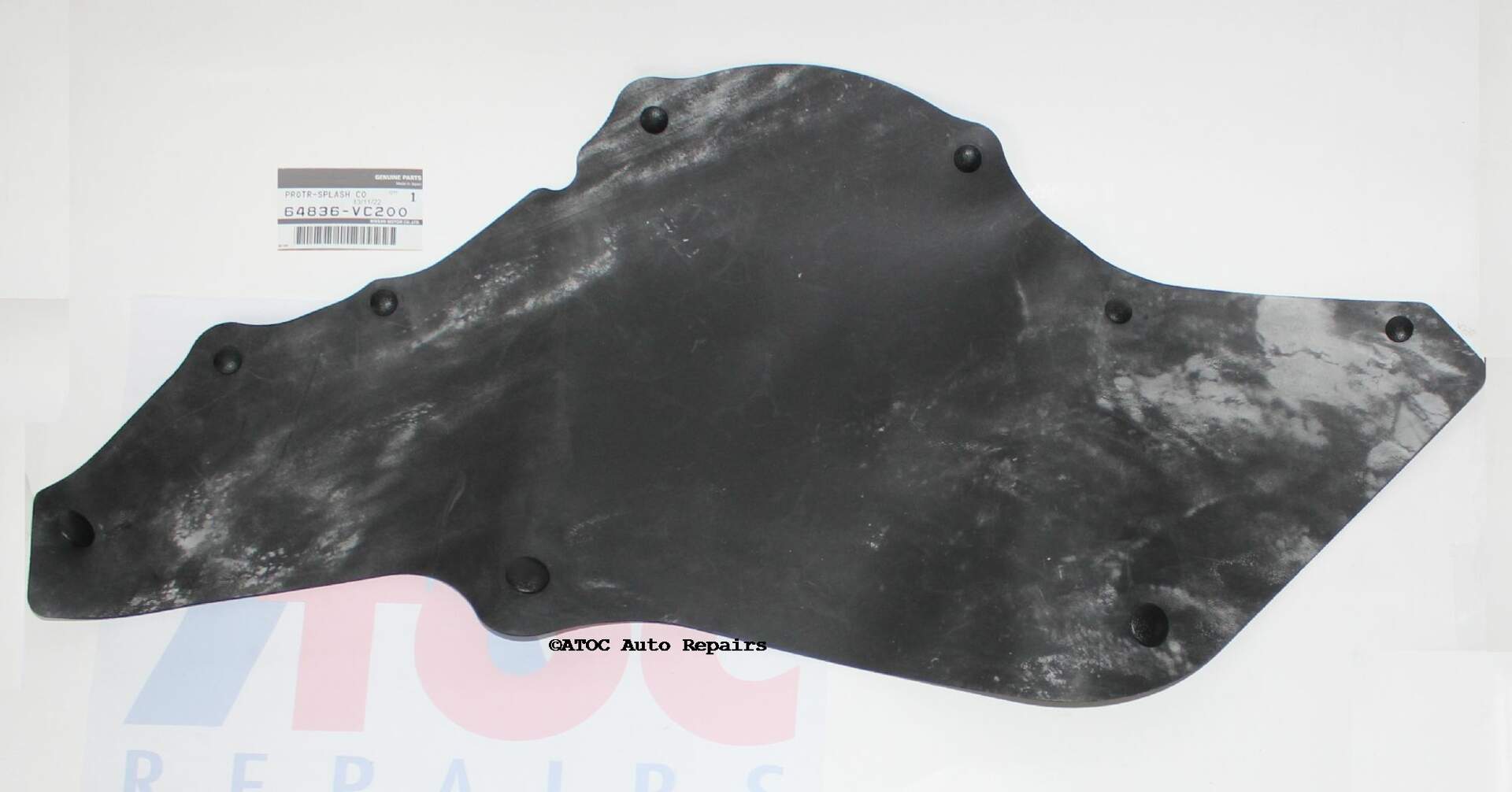 GENUINE NISSAN Engine Rubber Splash Shield to fit Nissan GU Patrol ...