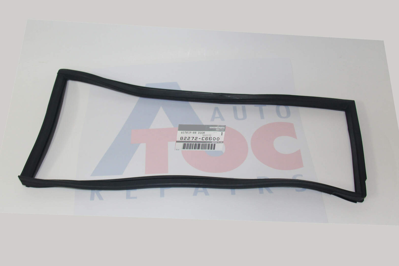 GENUINE NISSAN RH Rear door 1/4 glass RUBBER SEAL to fit Nissan GQ ...