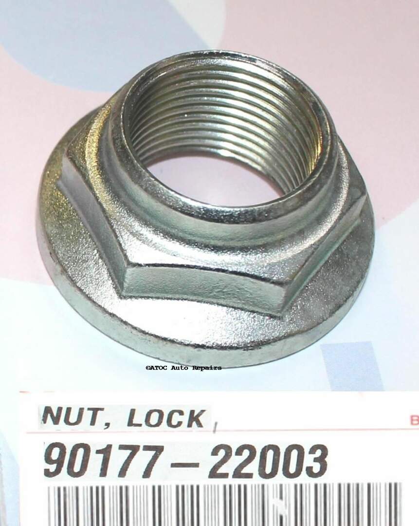OEM Genuine Diff Pinion NUT to fit Toyota Landcruiser VDJ78,79,FZJ ...