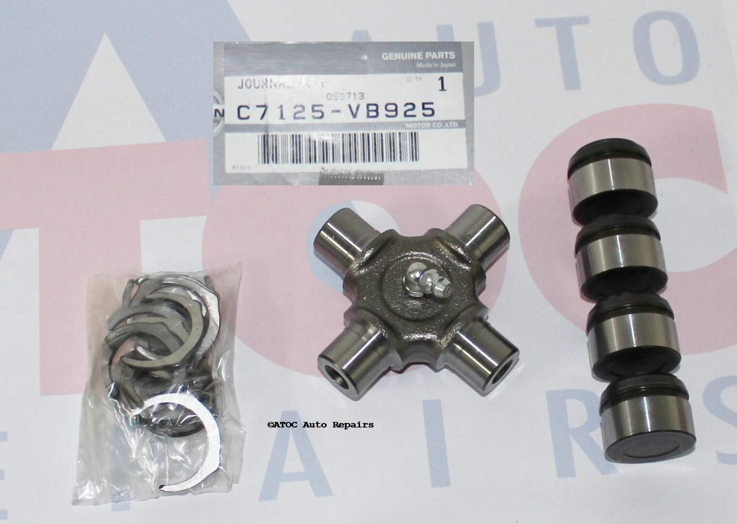 GENUINE NISSAN Universal joint to fit Nissan GQ & GU FRONT tail shaft ...