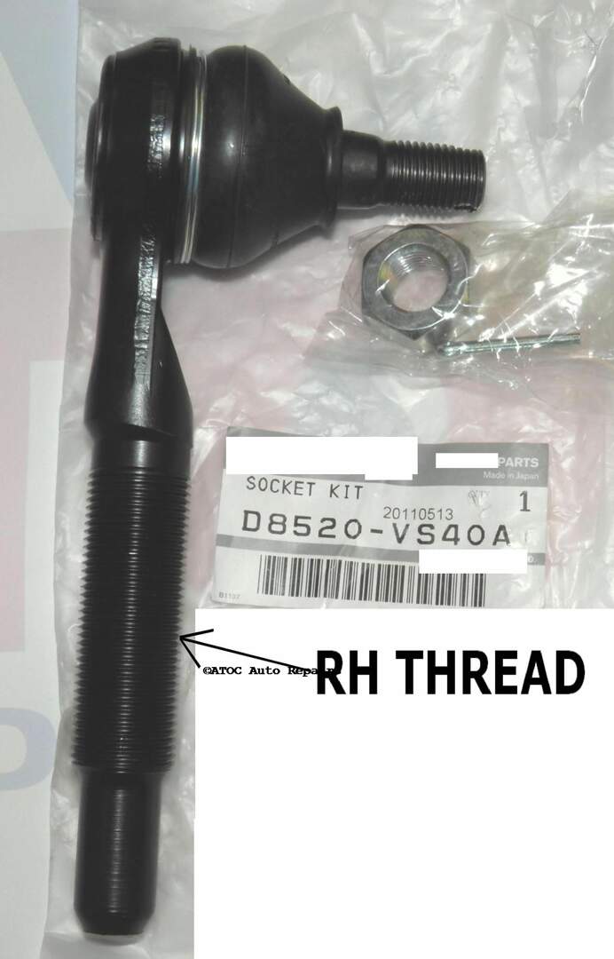 GENUINE NISSAN Tie rod end to fit Nissan GU Patrol RHS Wagon 10/1997 ...