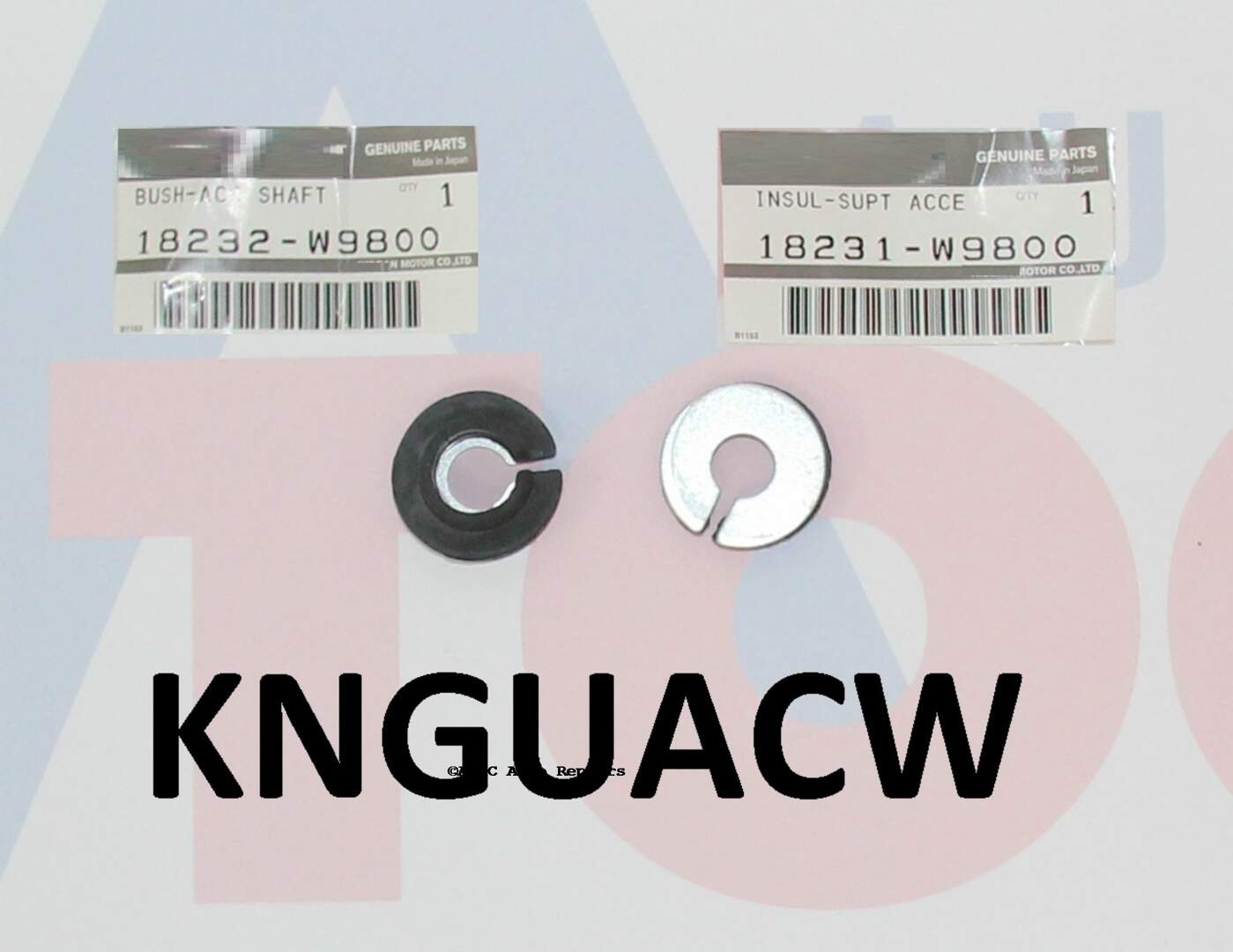GENUINE NISSAN Throttle Cable RUBBER set to fit Nissan GU Patrol with ...