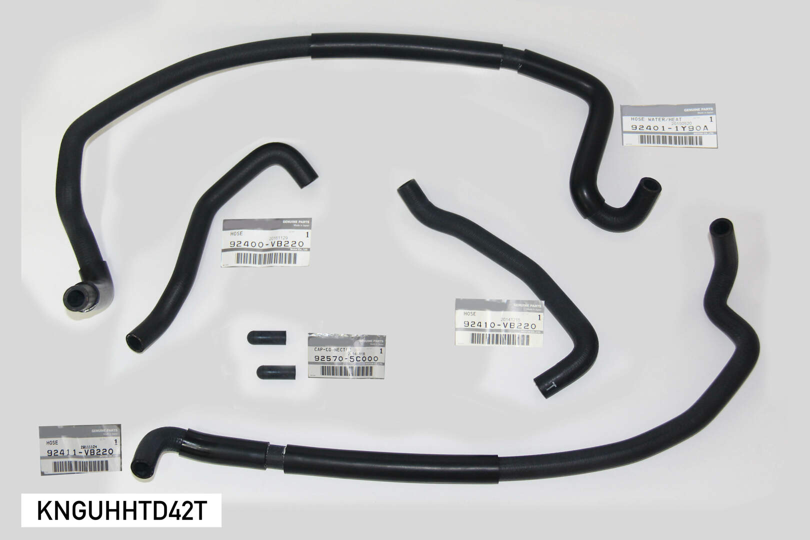 GENUINE NISSAN cooling system small hose kit to fit Nissan GU Patrol ...