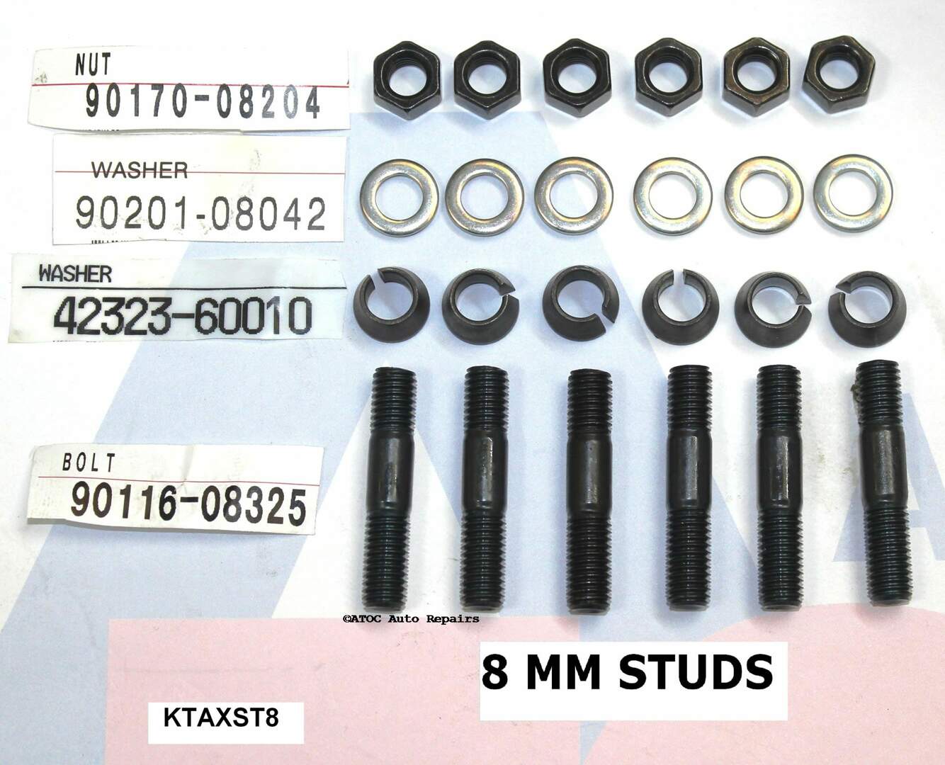 OEM Genuine Axle Stud set 8 mm | ATOC Auto | ATOC Auto