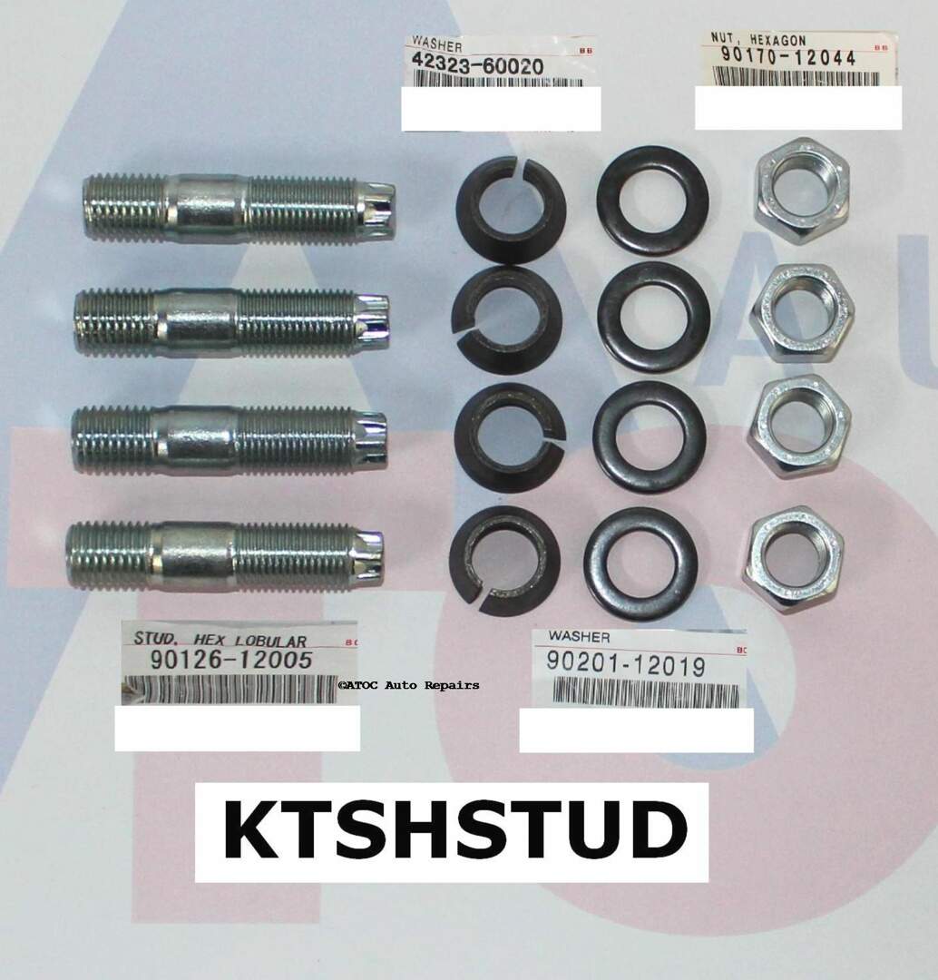 OEM Genuine Swivel housing Lower Stud Set to fit Toyota Landcruiser 70 ...
